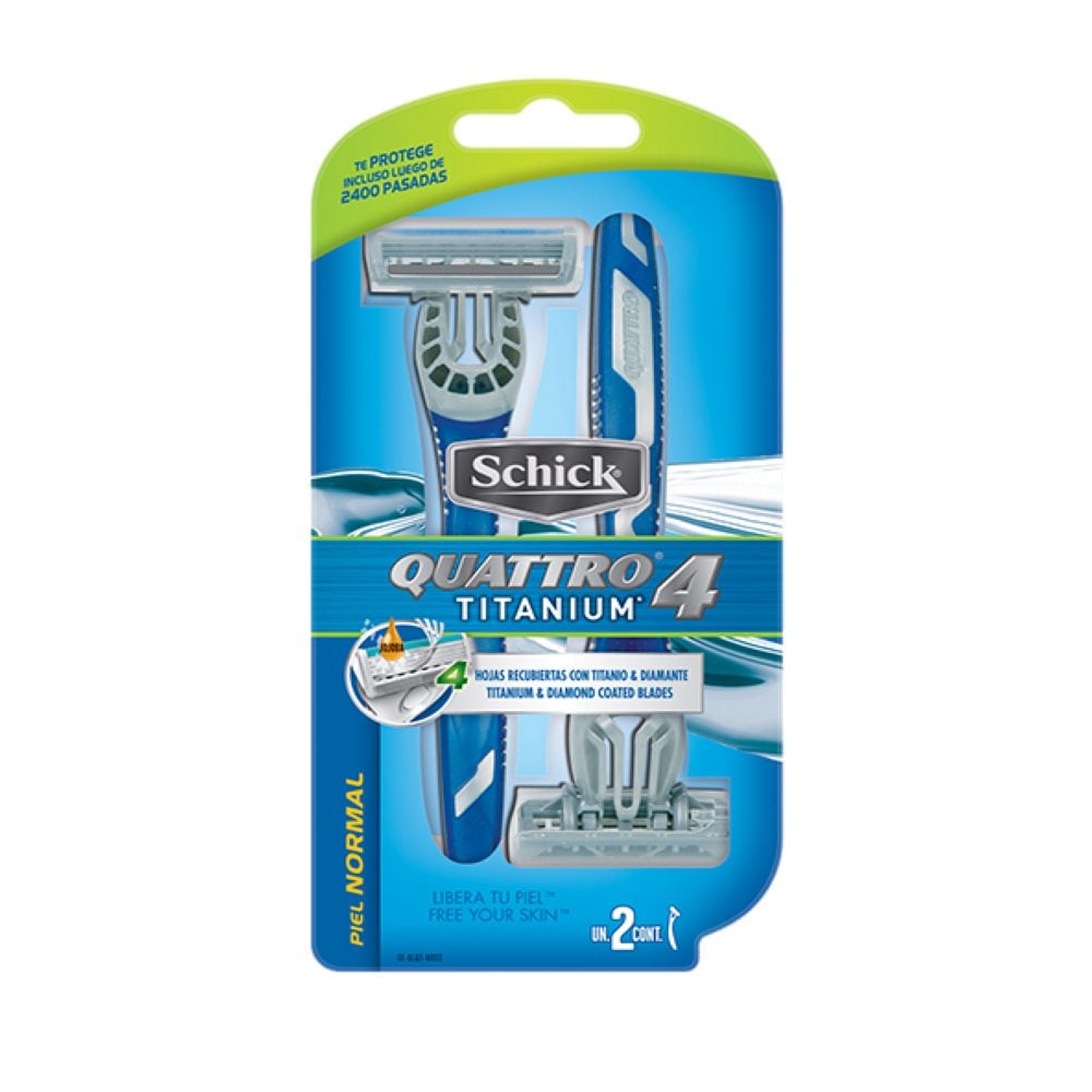 Máquina Schick Quattro Sobre X 2 Unidades | Cruz Verde