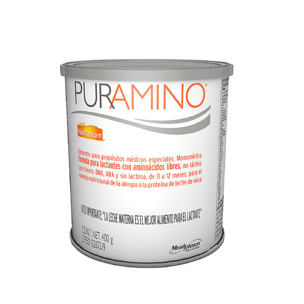 Puramino Formula Inf Hipoalerg Lata X 400 Gr | Los expertos en ahorro ...