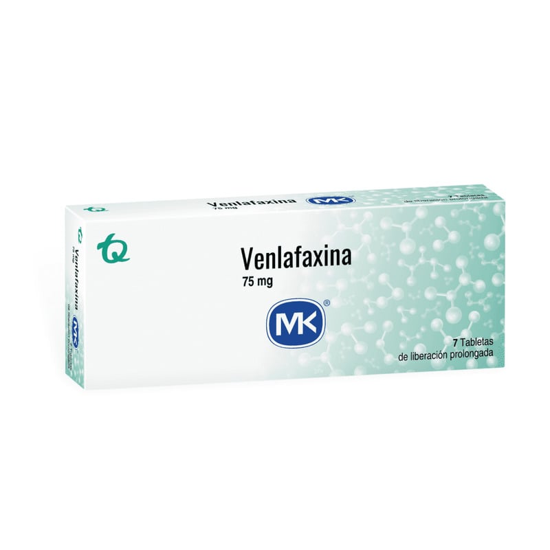 Venlafaxina 75Mg Tabletas Liberacion Prolongada Caja X 7 Mk | Cruz Verde