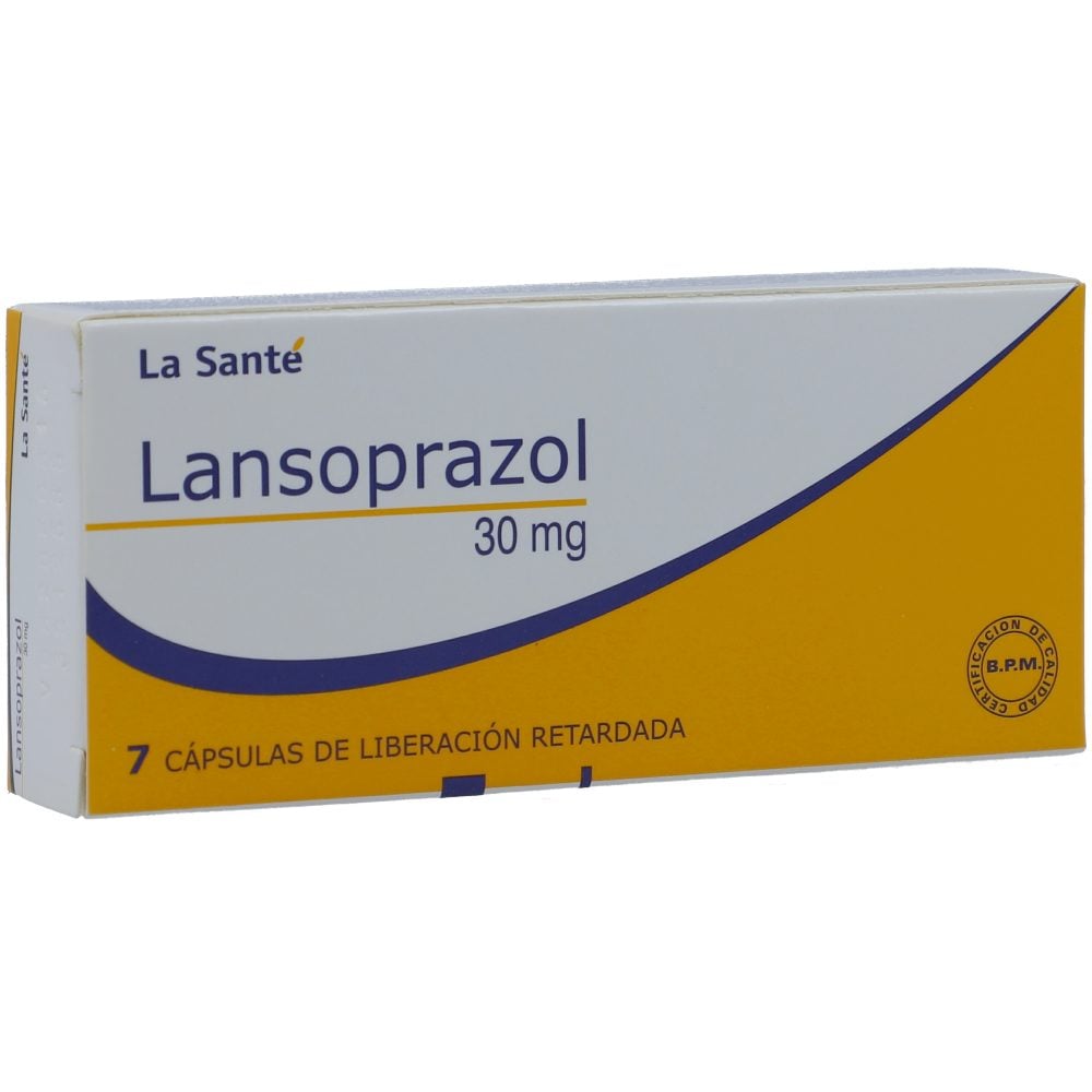 Lansoprazol 30 mg 7 Cápsulas Liberación Retardada | Cruz Verde