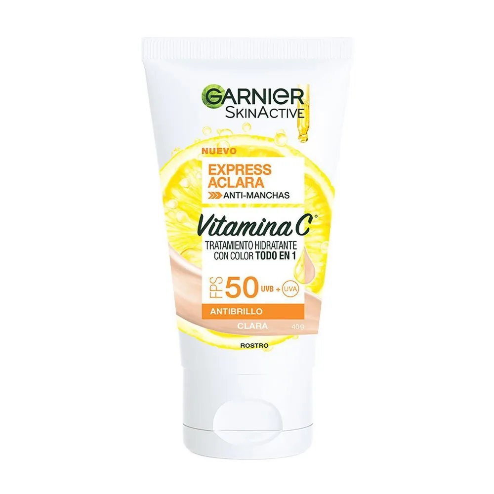 Tratamiento Hidratante Garnier Vitamina C Spf 50 Tubo X 40Gr | Cruz Verde