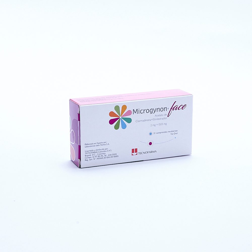 Microgynon Face (2+0.03)Mg Tableta Recubierta Caja X 21 | Los expertos ...