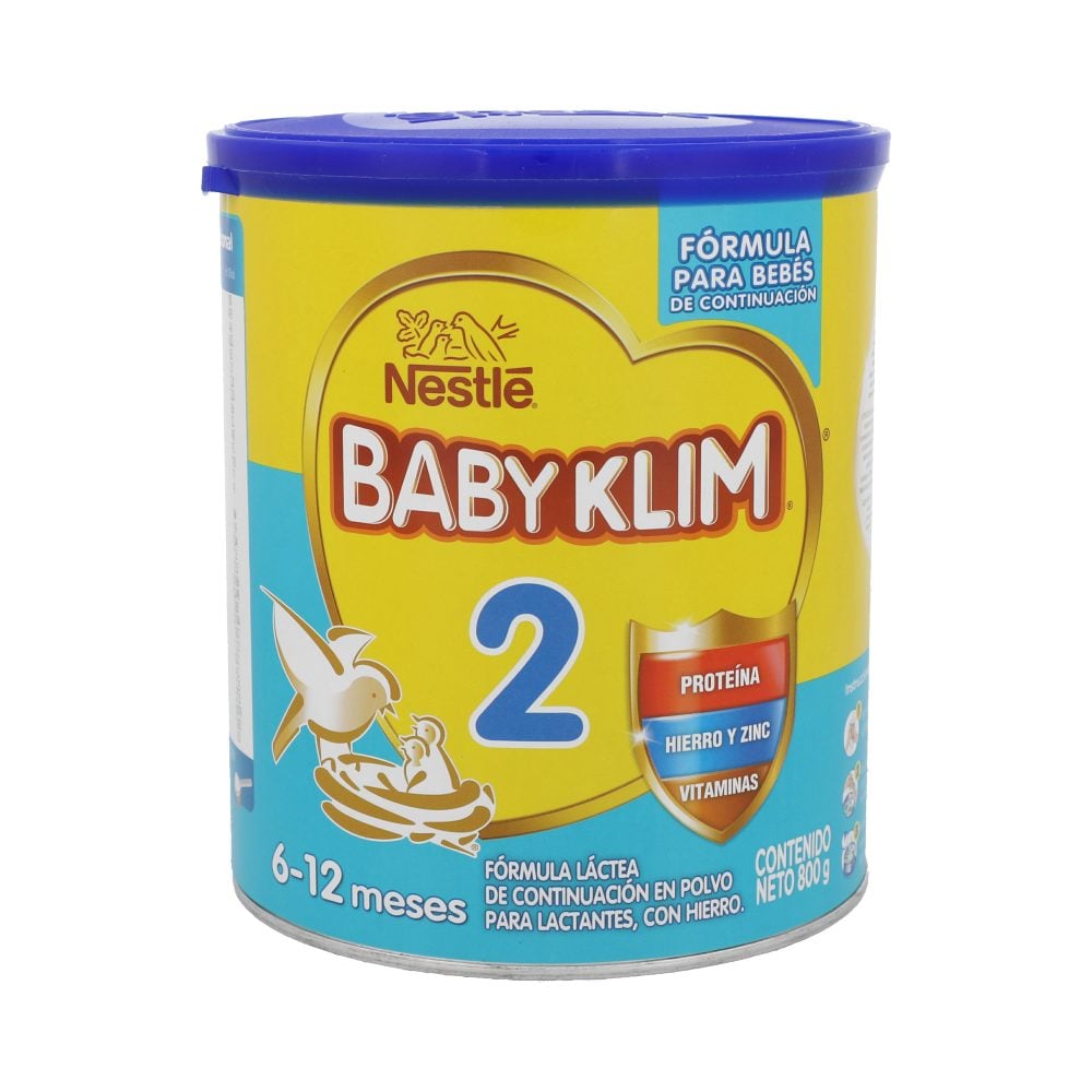 Formula Lactea Etapa 2 Polvo Baby Klim Tarro X 800Gr | Los expertos en ...