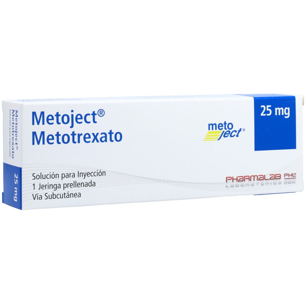 Metoject 25Mg/0.5mL(50Mg/mL) Solución Inyectable Jeringa Prellenada X 0 ...