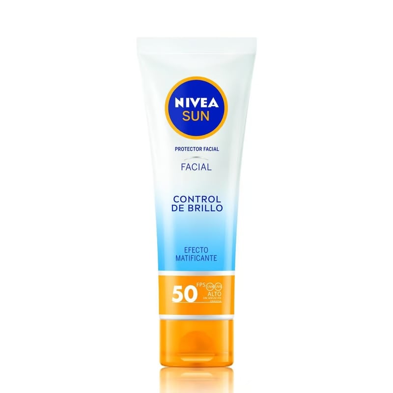 Protector Solar Facial Nivea Sun Control De Brillo Fps50 Tubo X 50Ml ...