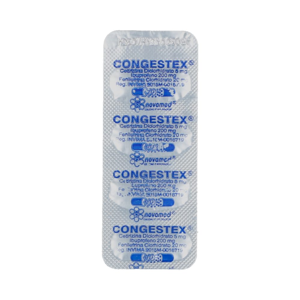 Congestex Capsulas Blister X 4 Und. | Los expertos en ahorro Cruz Verde ...