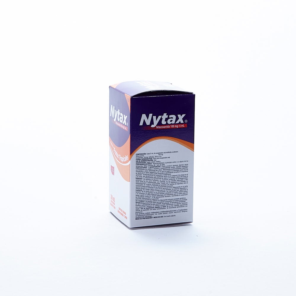 Nytax 100Mg/5mL(2%) Polvo Suspensión Oral Frasco X 30mL | Los expertos ...