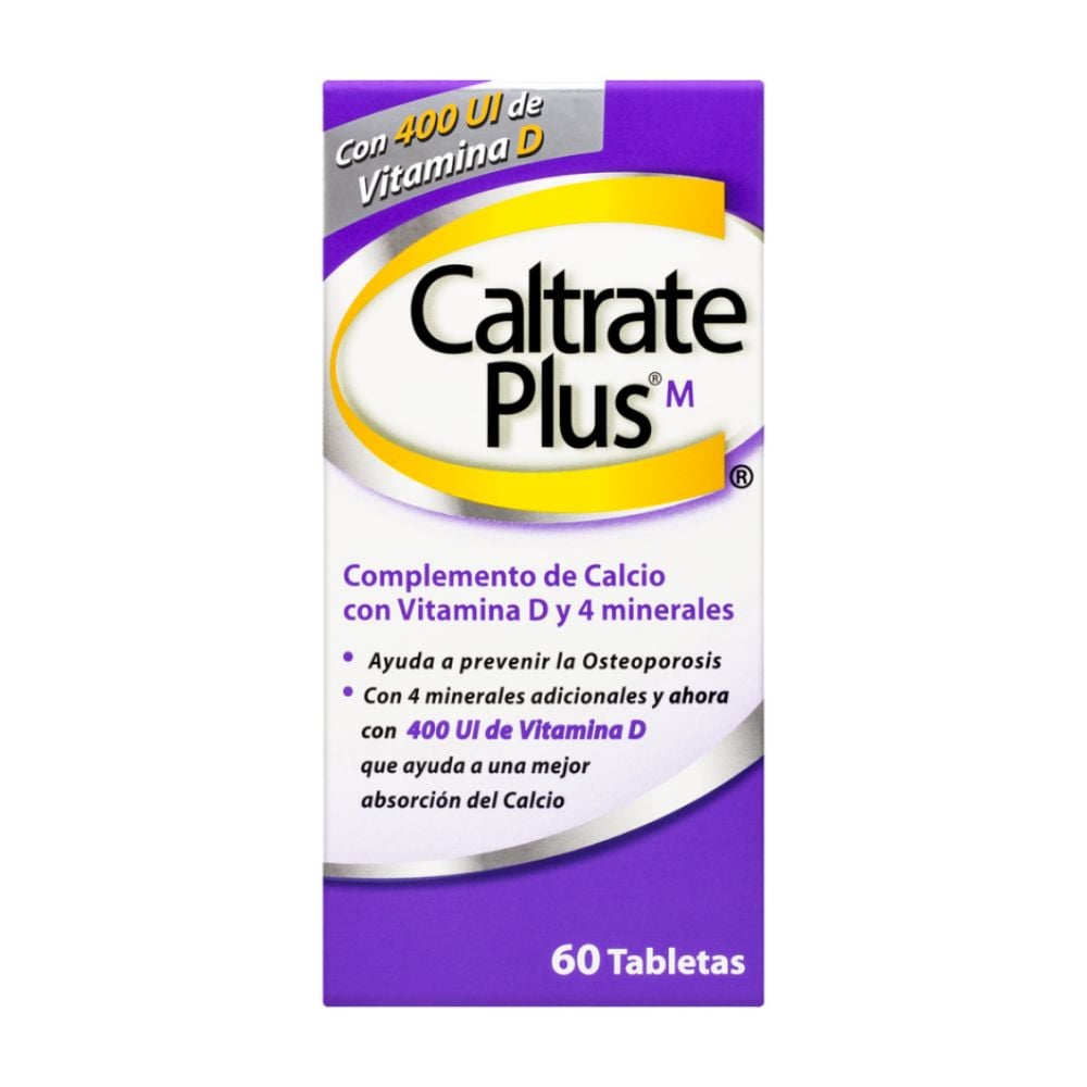Caltrate Plus M Tabletas Frasco X 60 | Cruz Verde