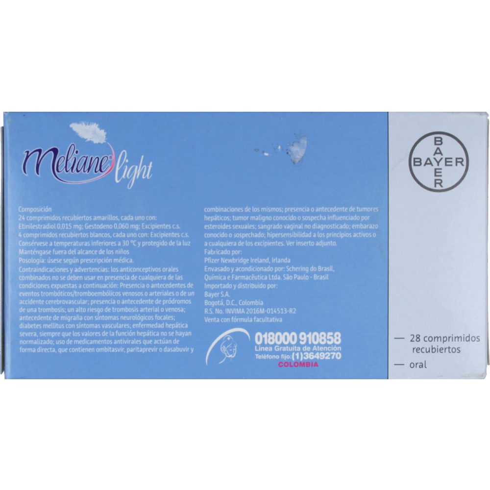 Meliane Light Caja X 28 Grageas | Los expertos en ahorro Cruz Verde ...