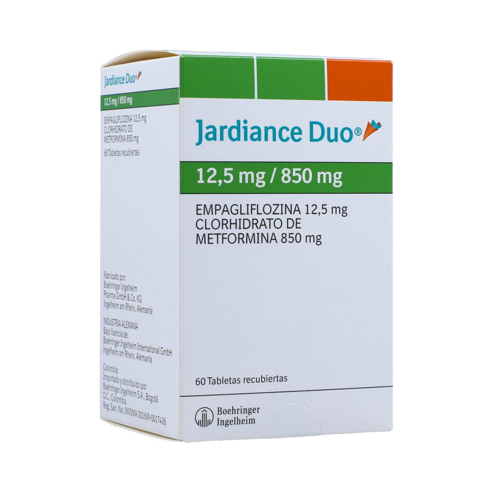 Jardiance Duo 12 5 850 Mg Caja X 60 Tabletas Recubiertas Los