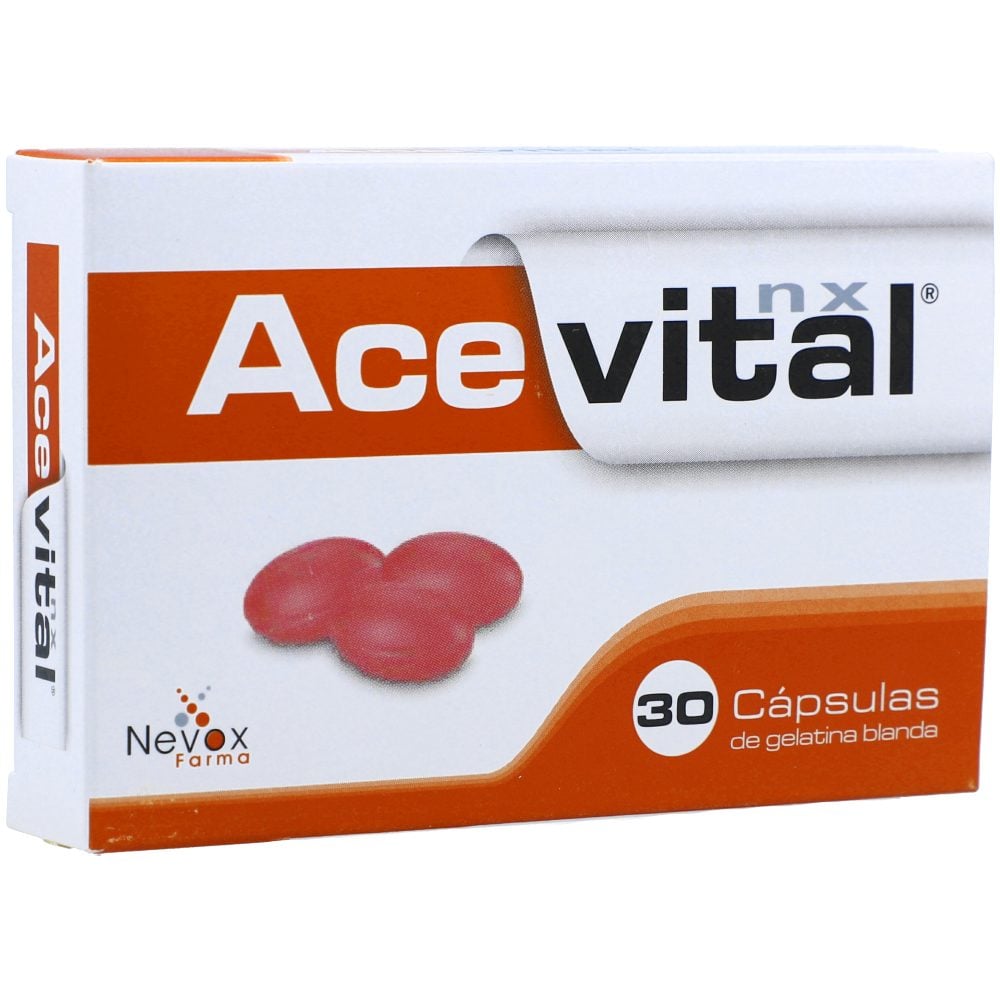 Acevital Nx Suplemento Dietario Cápsulas Blandas Caja X 30 | Los ...
