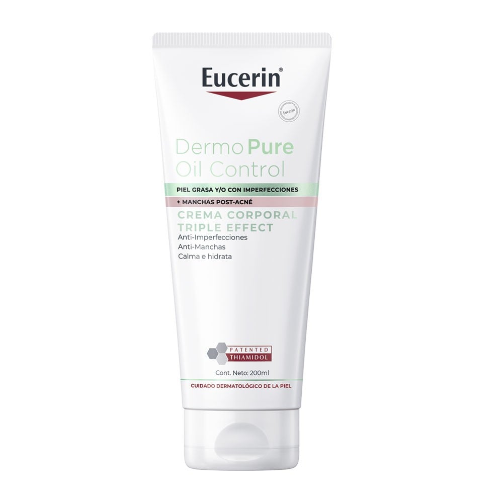 Crema Corporal Eucerin Dermo Pure Oil Control Triple Effect Tubo X