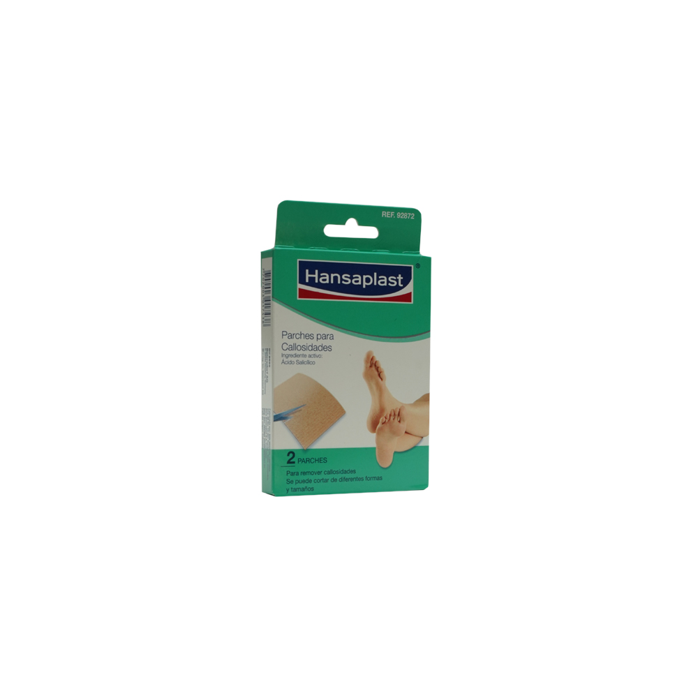Parche Callos 570 Mg Parche Transdérmico Caja X 2 Sobres Hansaplast ...