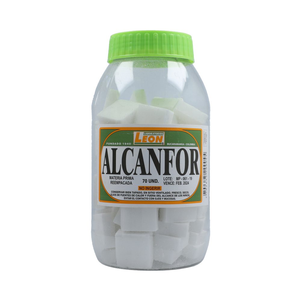 Alcanfor Leon X 1 Tableta Individual | Cruz Verde