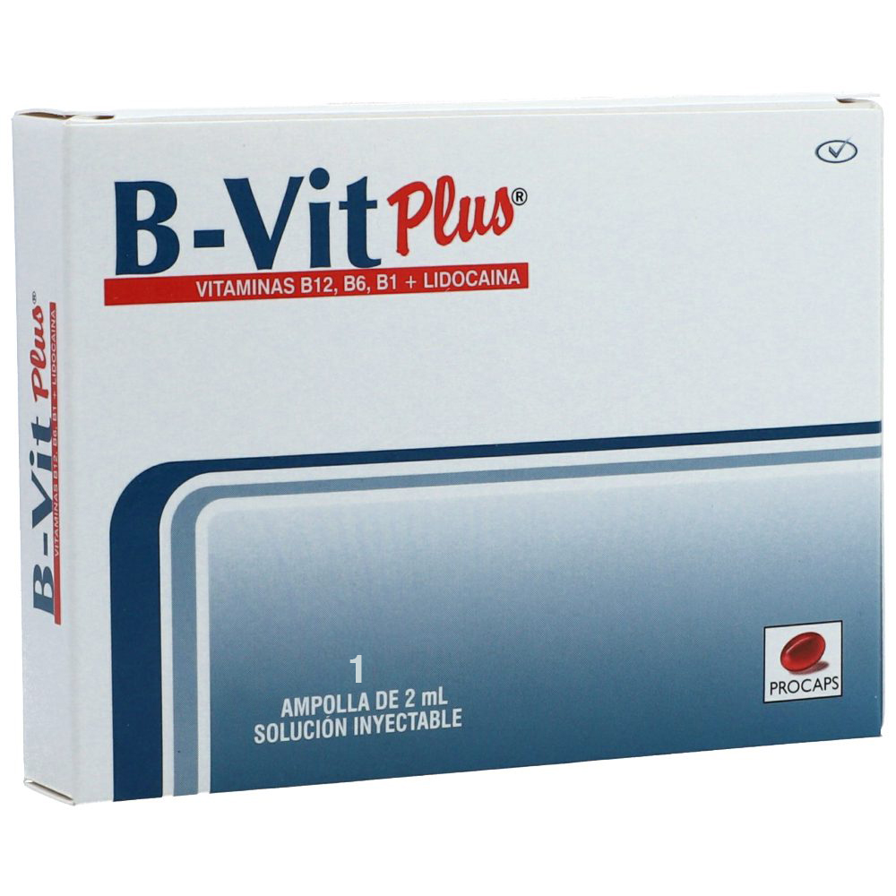 B Vit Plus (10+30+100+100)Mg/2Ml Solución Inyectable Ampolla X 2Ml ...