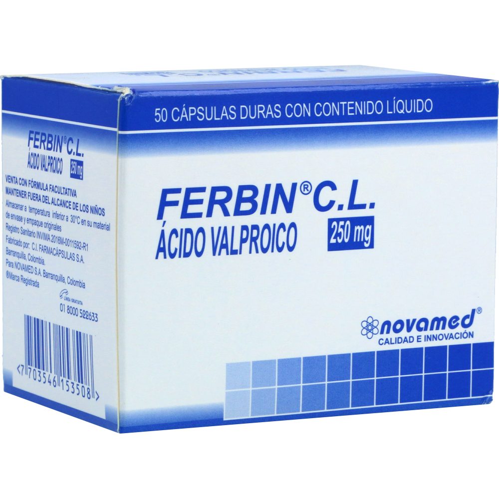 Ferbin C. L. Cápsulas Duras con Contenido Líquido 250Mg Caja X 50 | Los ...