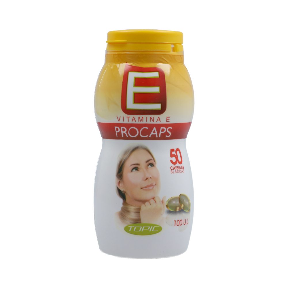 Vitamina E 100Ui Cap Bland Procaps Frasco X 50 | Los expertos en ahorro Cruz Verde Colombia