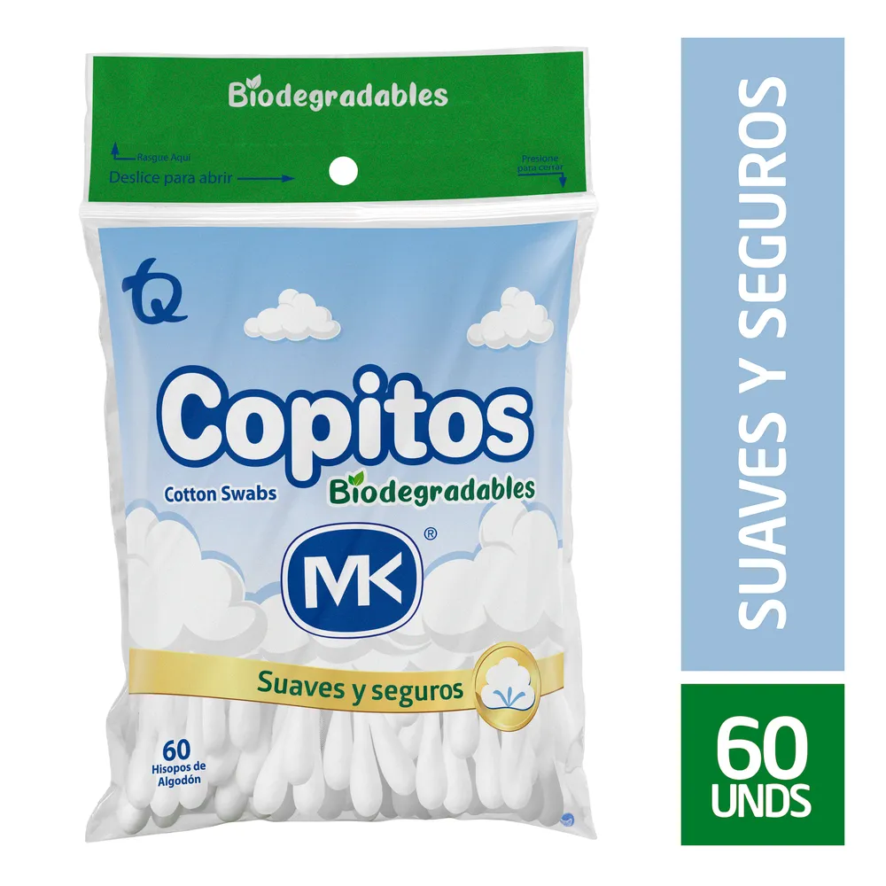 Copitos Biodegradables Bolsa X 60 Mk | Cruz Verde