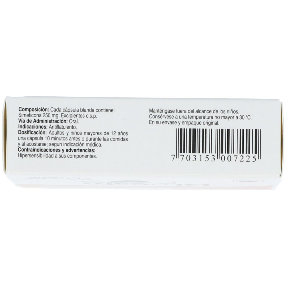 Digesta Cápsulas Blandas 250 mg Caja X 20 | Los expertos en ahorro Cruz Verde Colombia