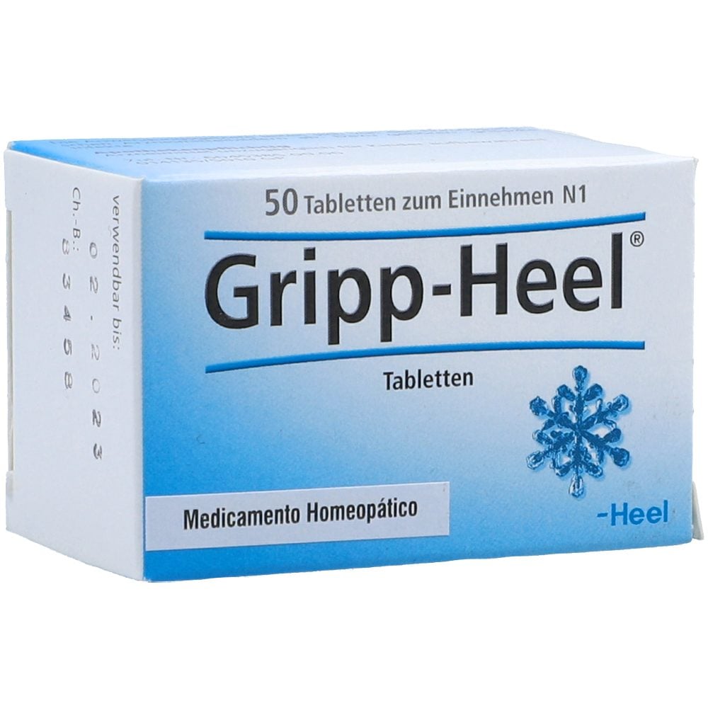 Gripp Heel Medicamento Homeopático Multiples Componentes Caja X 50 ...