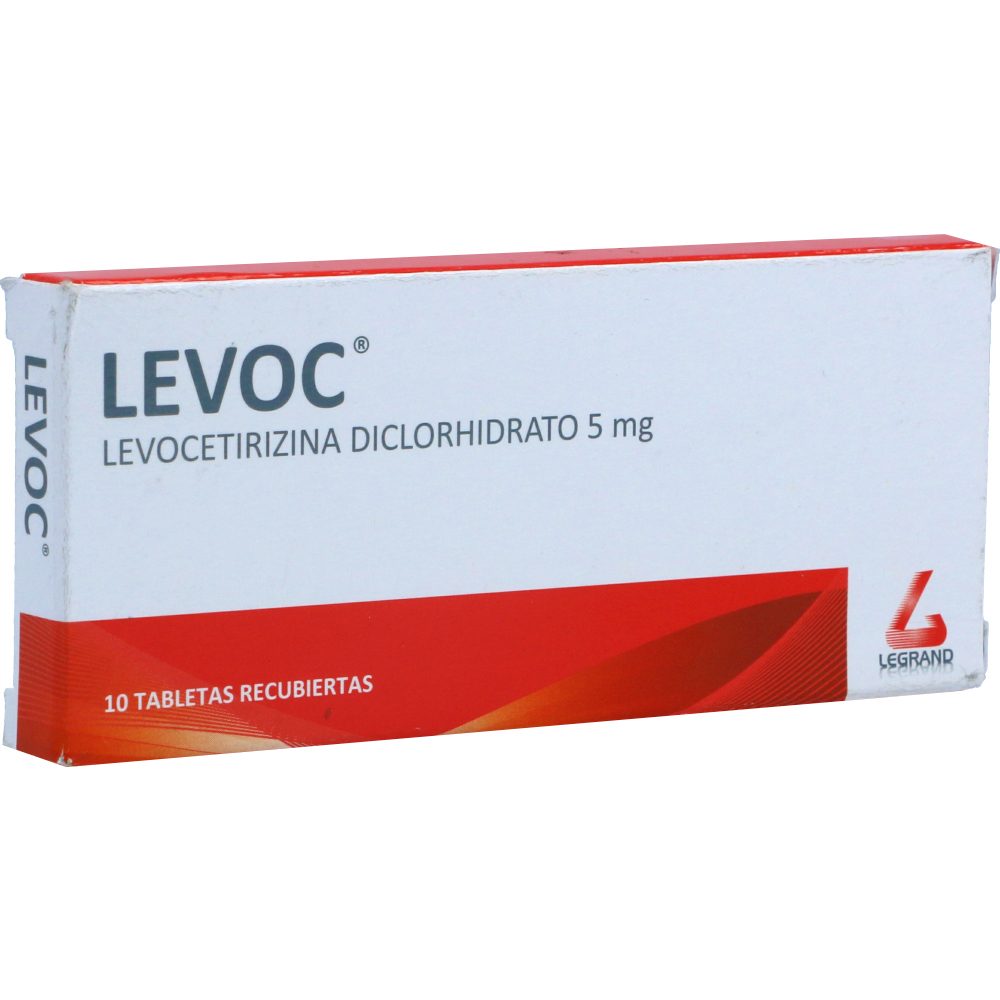 Levoc 5Mg Caja X 10 Tabletas