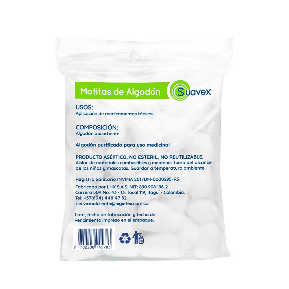 Motitas Suavex Bolsa X 70Gr | Los expertos en ahorro Cruz Verde Colombia