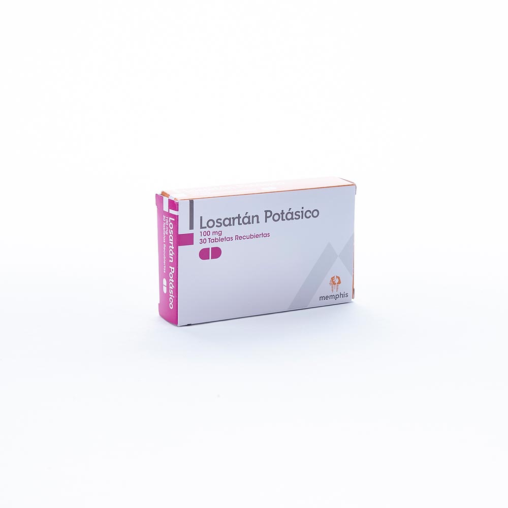 Losartan Tabletas Recubiertas 100Mg Caja X 30 | Los expertos en ahorro ...