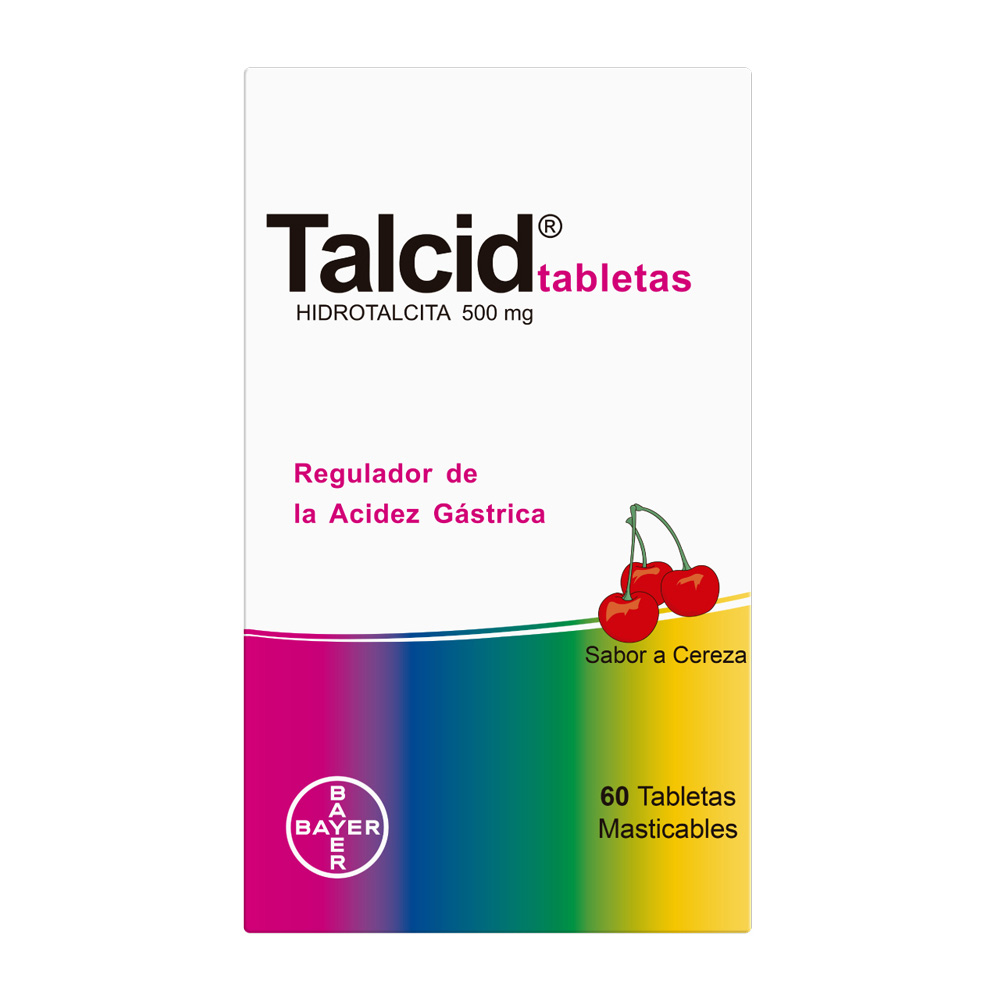 Talcid Comprimidos Masticables 500Mg Blister X 6 Tabletas Masticables ...