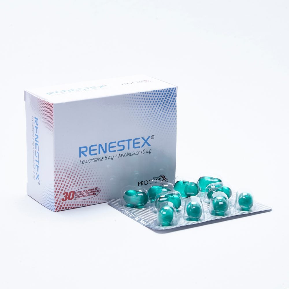 Renestex Cápsulas Blandas (5+10)Mg Caja X 30