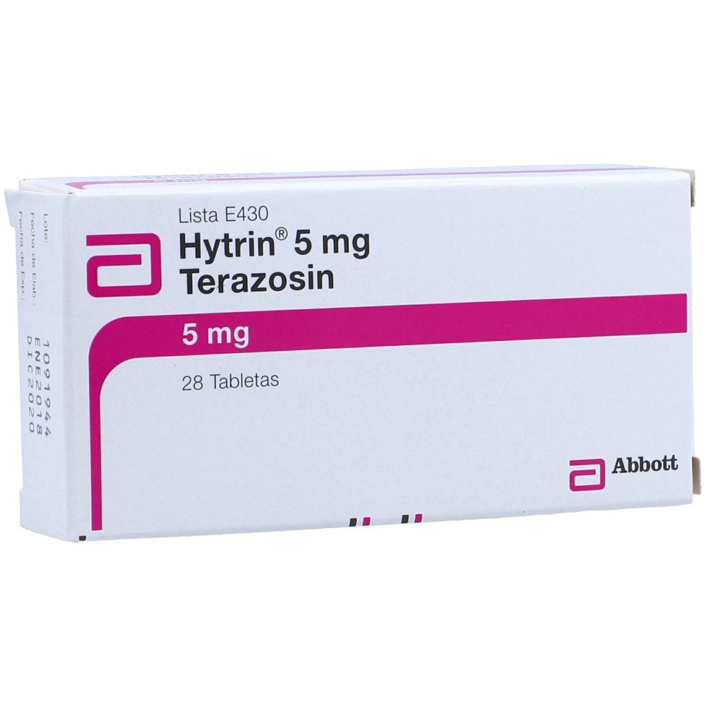 Hytrin 5Mg Caja X 28 Tabletas | Los expertos en ahorro Cruz Verde Colombia