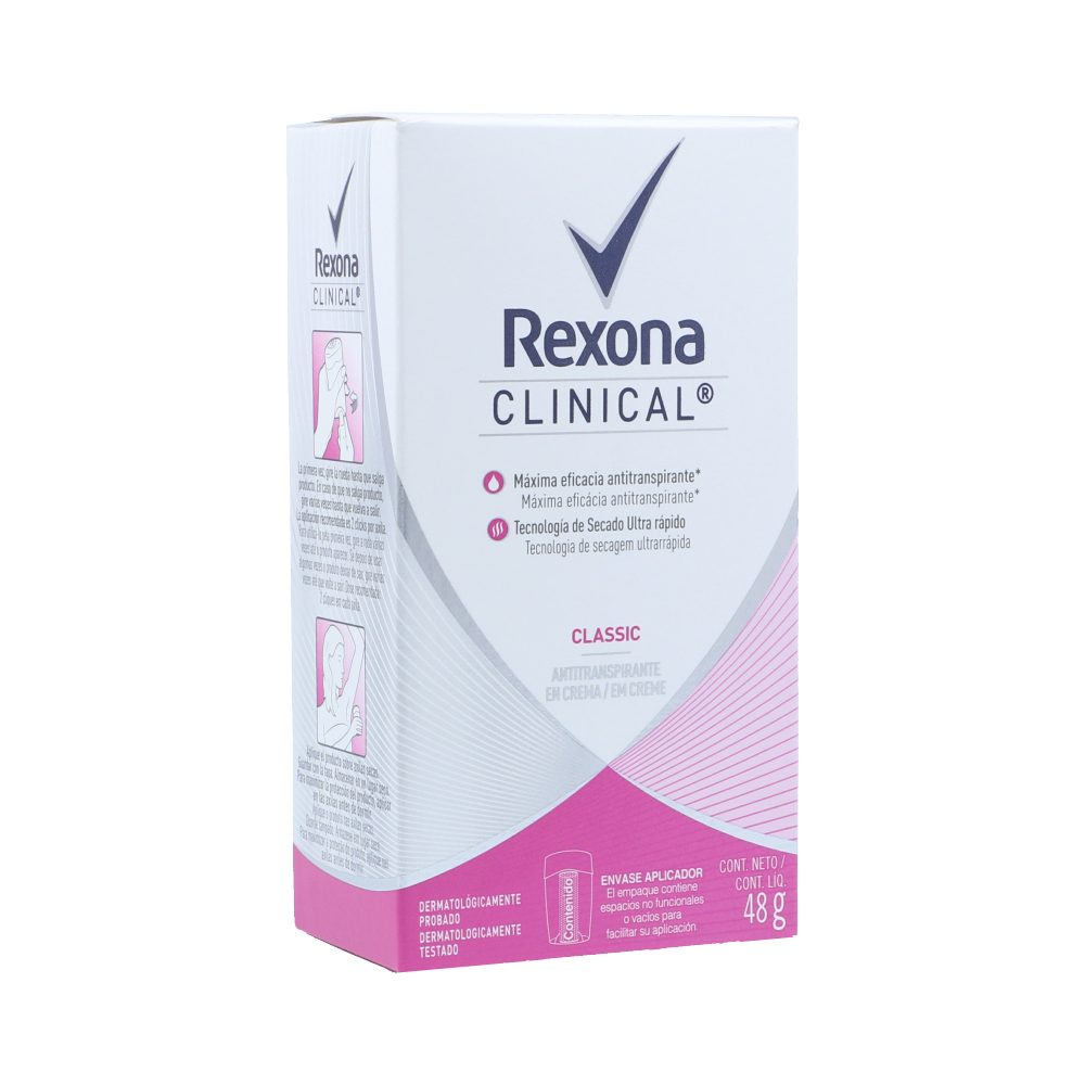 Desodorante Clinical Women Rexona Pote X 48Gr | Los expertos en ahorro ...