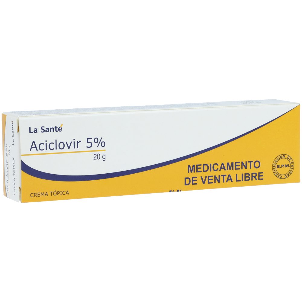 Aciclovir 5% Crema Tópica - Tubo 20 gr | Cruz Verde