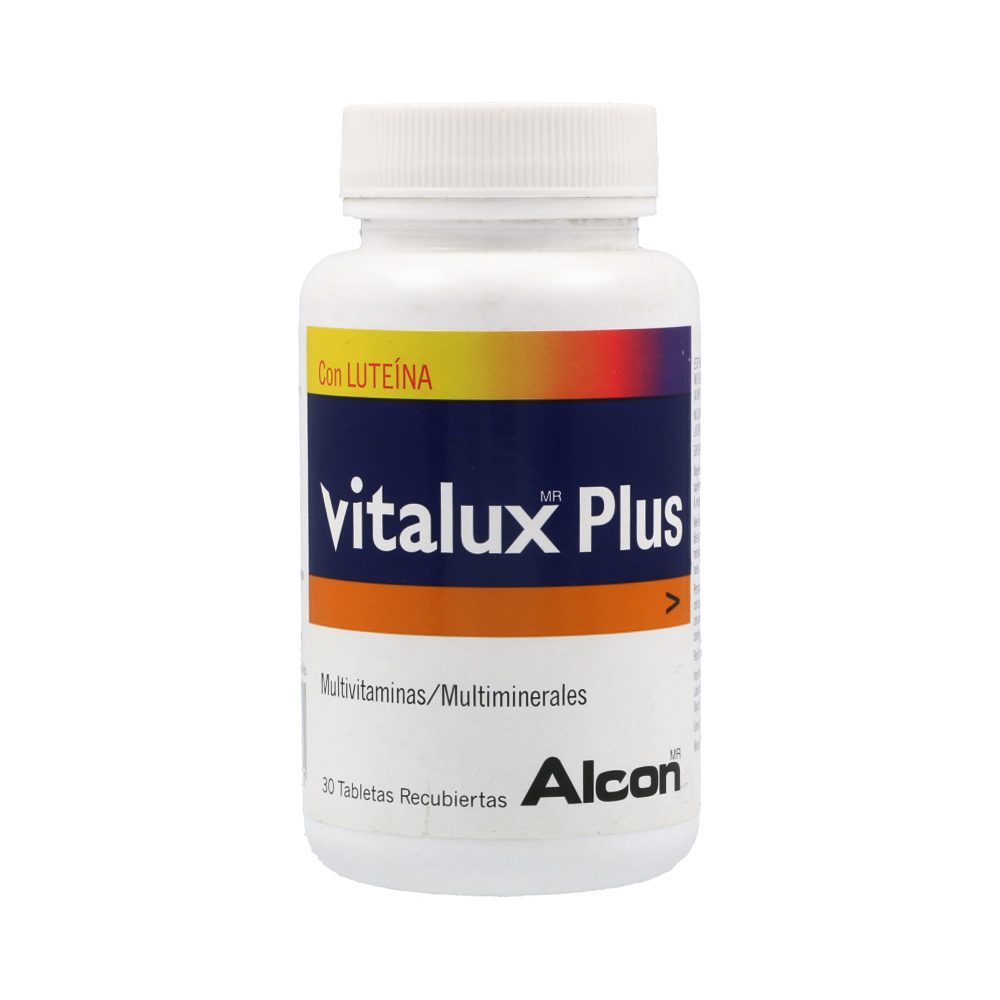Vitalux Plus Tableta Frasco X 30 | Cruz Verde
