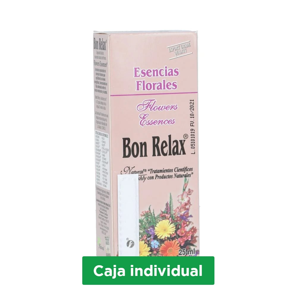 Esencia Floral Bon Relax Frasco X 25mL Natural Freshly | Cruz Verde