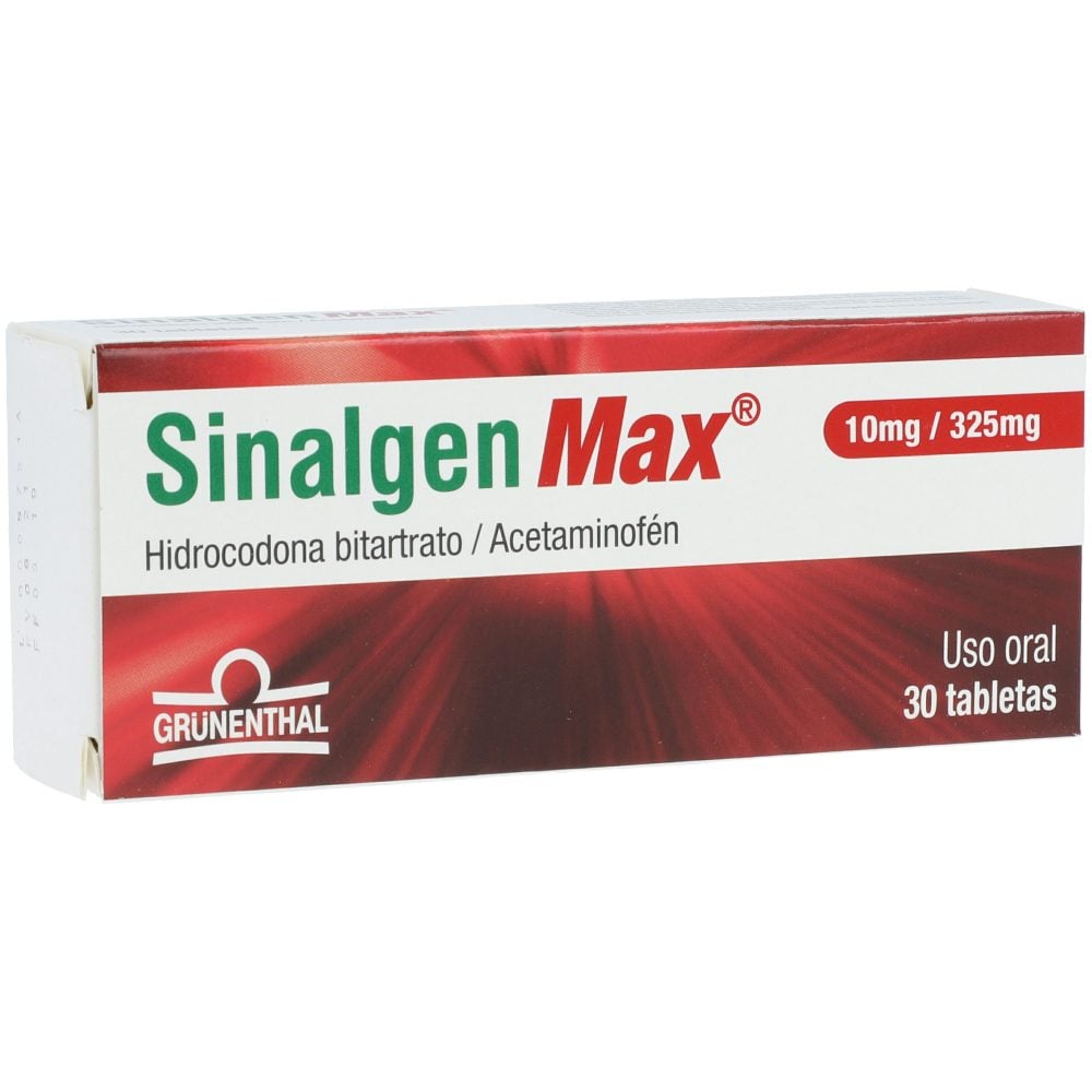 Sinalgen Max 30 Tabletas