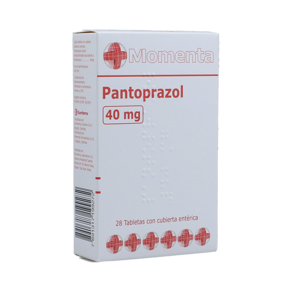 Pantoprazol 40Mg Tabletas Cubierta Entérica Caja X 28 | Cruz Verde