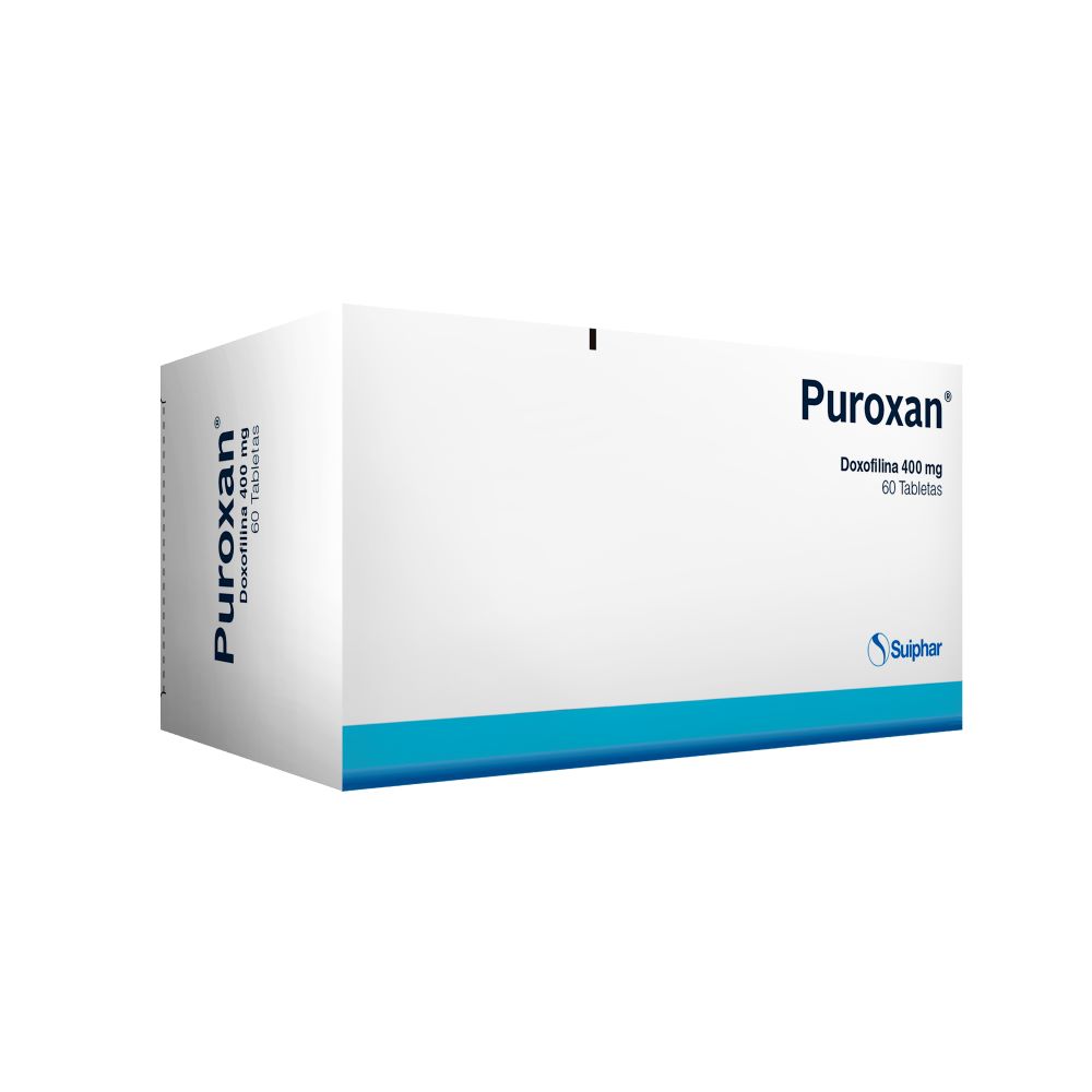 Puroxan 400Mg Caja X 60 Tabletas | Cruz Verde