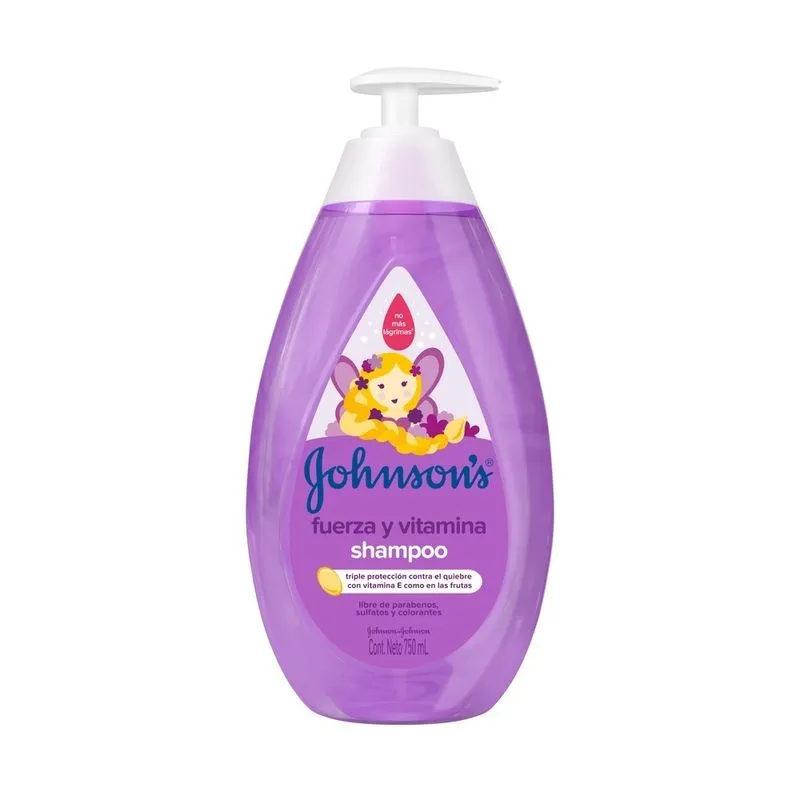 Shampoo Johnson´S Fuerza Y Vitamina Frasco X 750Ml | Cruz Verde