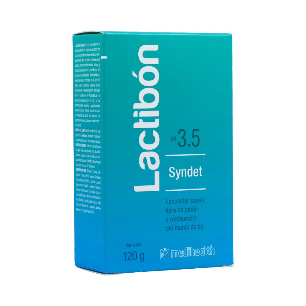 Lactibon Syndet Barra X 120Gr | Los expertos en ahorro Cruz Verde Colombia