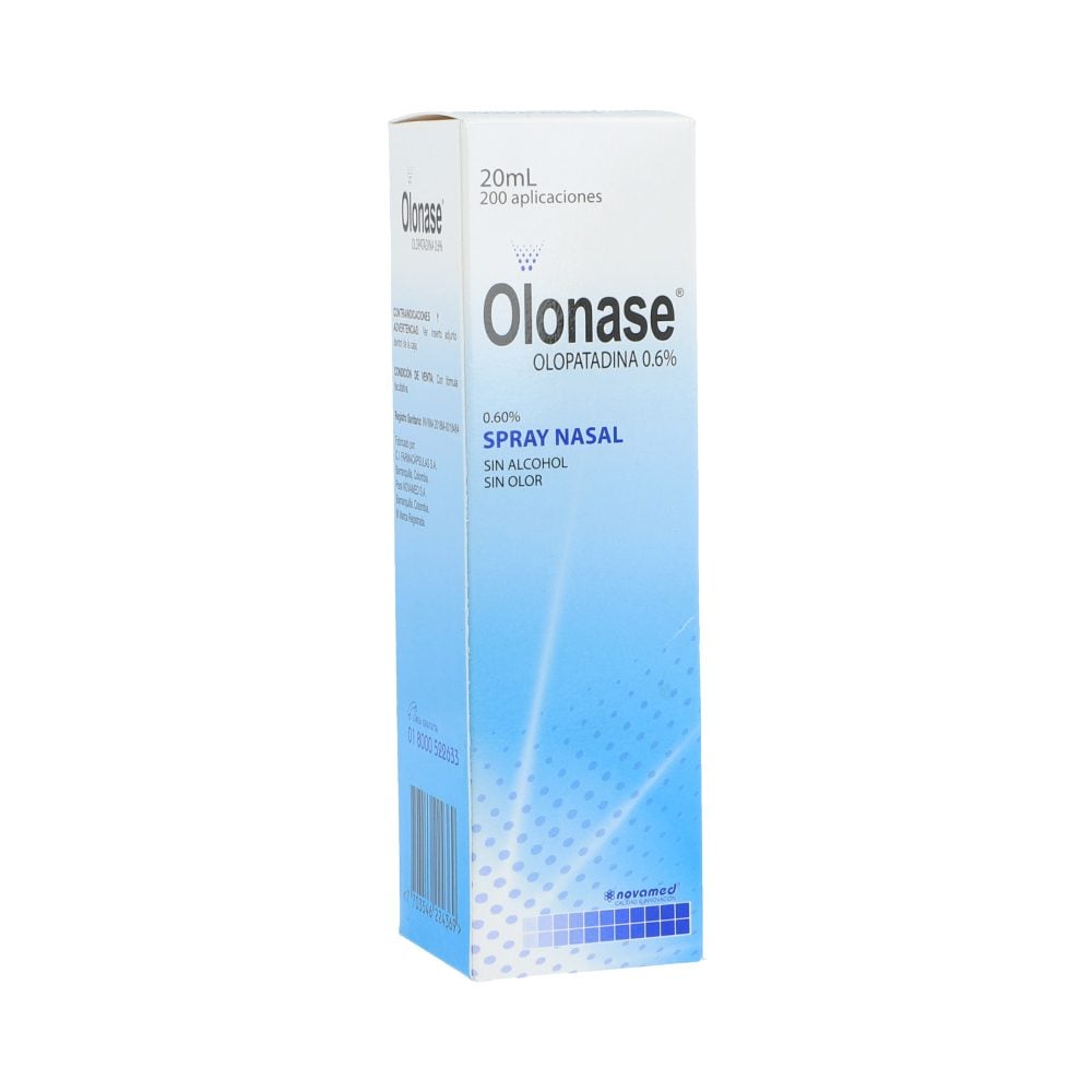 Olonase Solución Nasal 6Mg/Ml(0.6%) Frasco X 20Ml | Cruz Verde