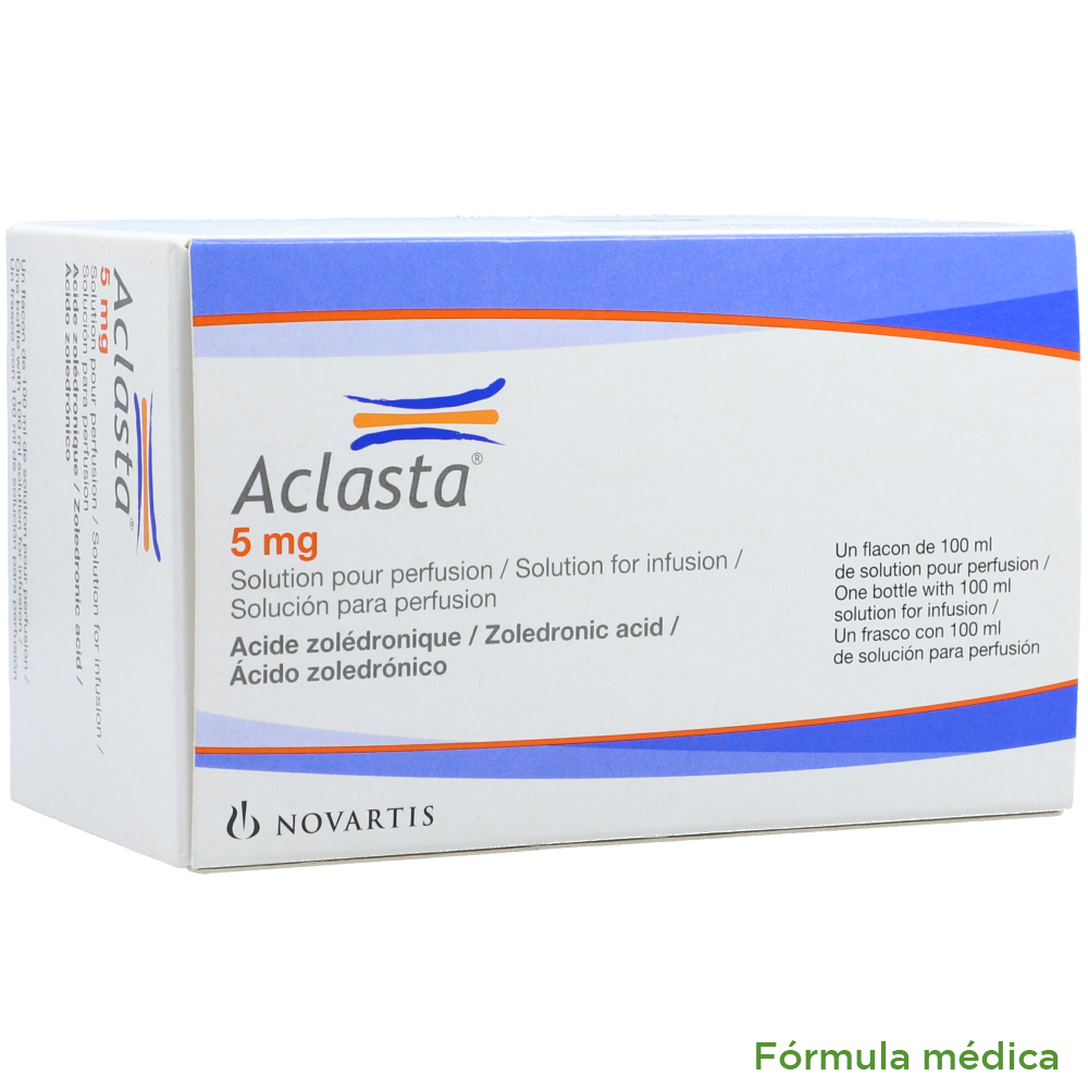Aclasta Solución Para Perfusión-Inyección 5mg Frasco X 100 ml | Los ...