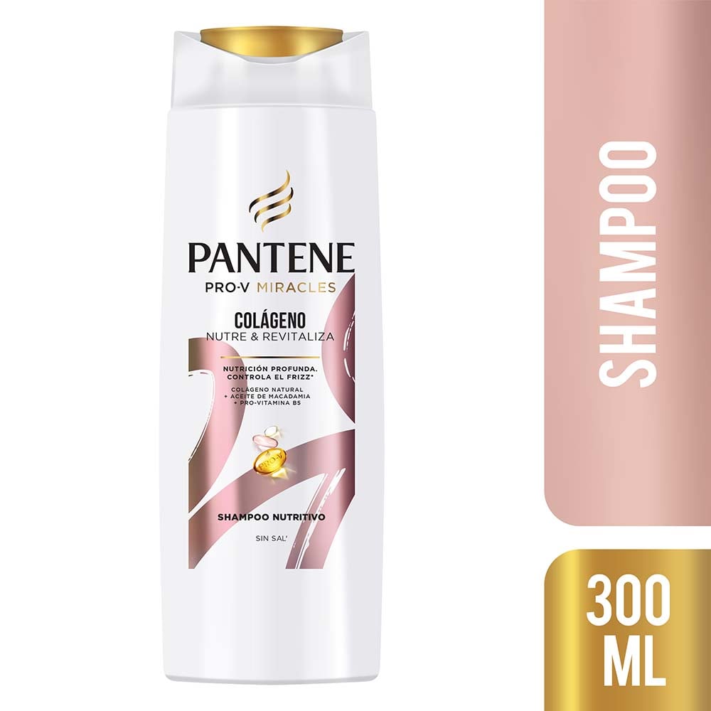 Pantene Pro-V Shampoo Nutritivo: Nutre Y Revitaliza Frasco X 300Ml ...