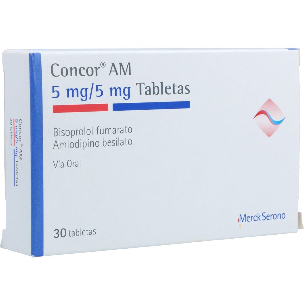 Concor AM Tabletas 5mg | Cruz Verde