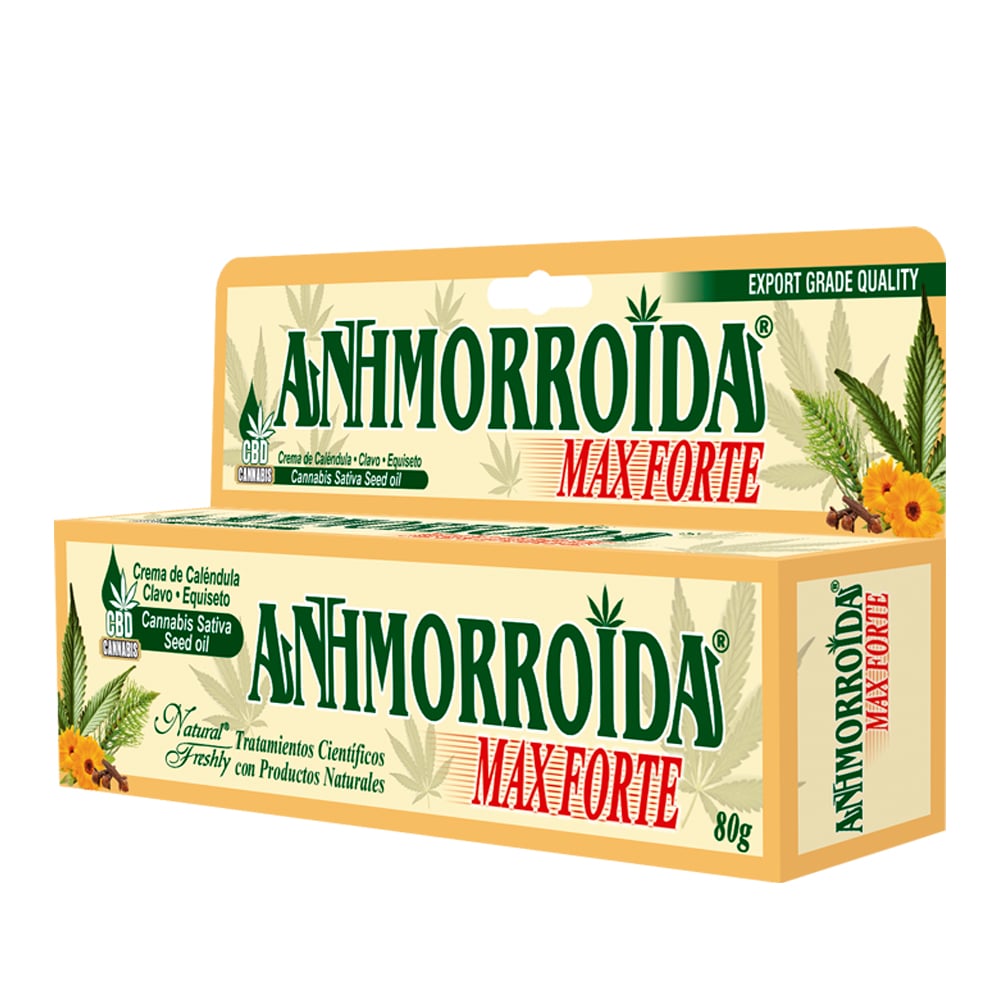 Crema Anhmorroida Max Forte Tubo X 80Gr | Cruz Verde