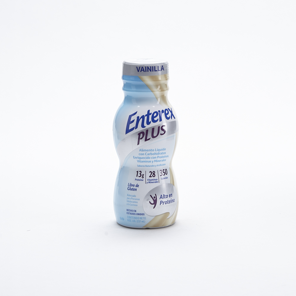 Enterex Plus Libre De Gluten Sabor a Vainilla Frasco X 237Ml | Los ...