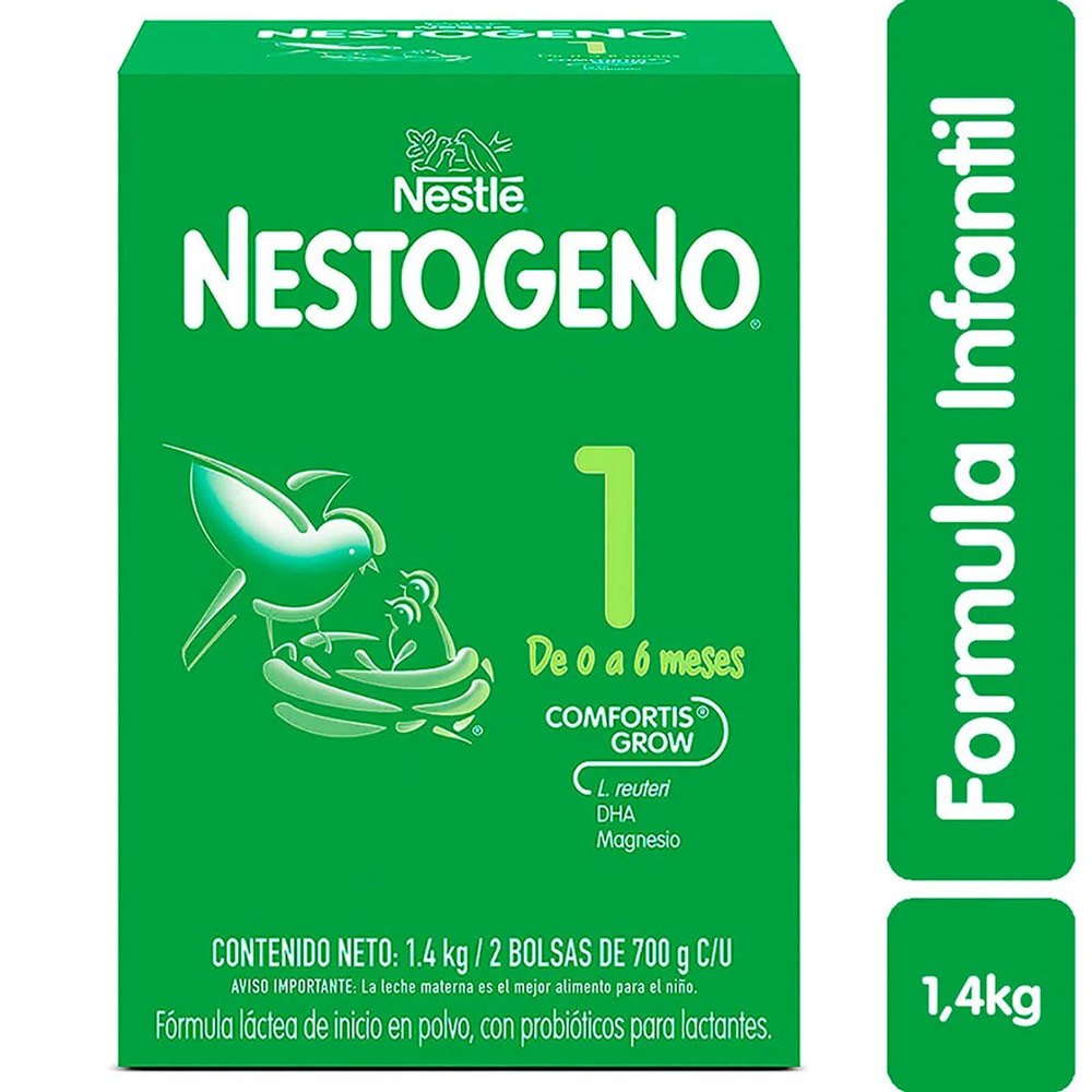 Nestogeno 1 Etapa 0 A 6 Meses Caja X 2 Bolsas X 700g | Los expertos en ahorro Cruz Verde Colombia
