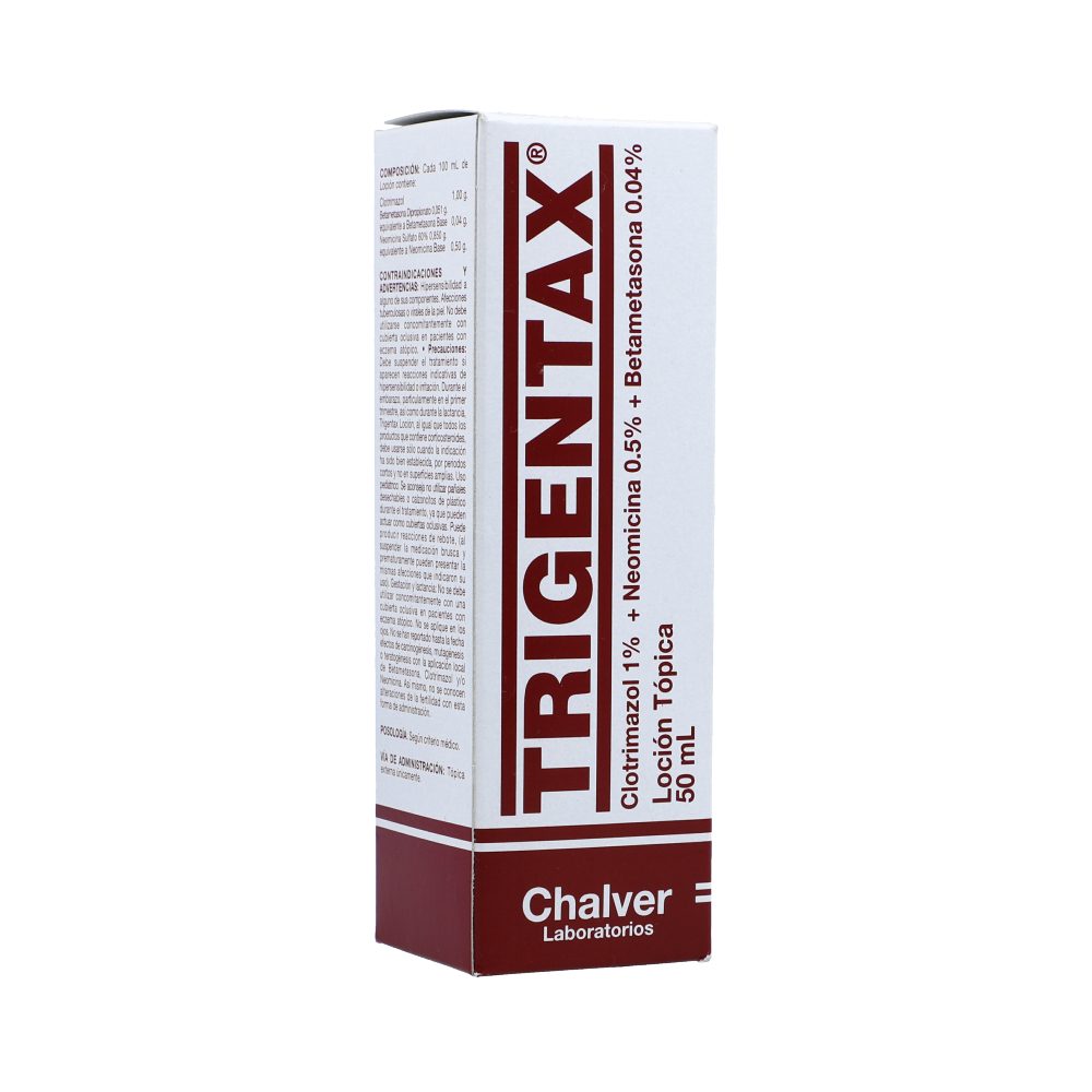 Trigentax (0.04+1+0.5)% Loción Tópica Frasco X 50 Ml | Los expertos en ...