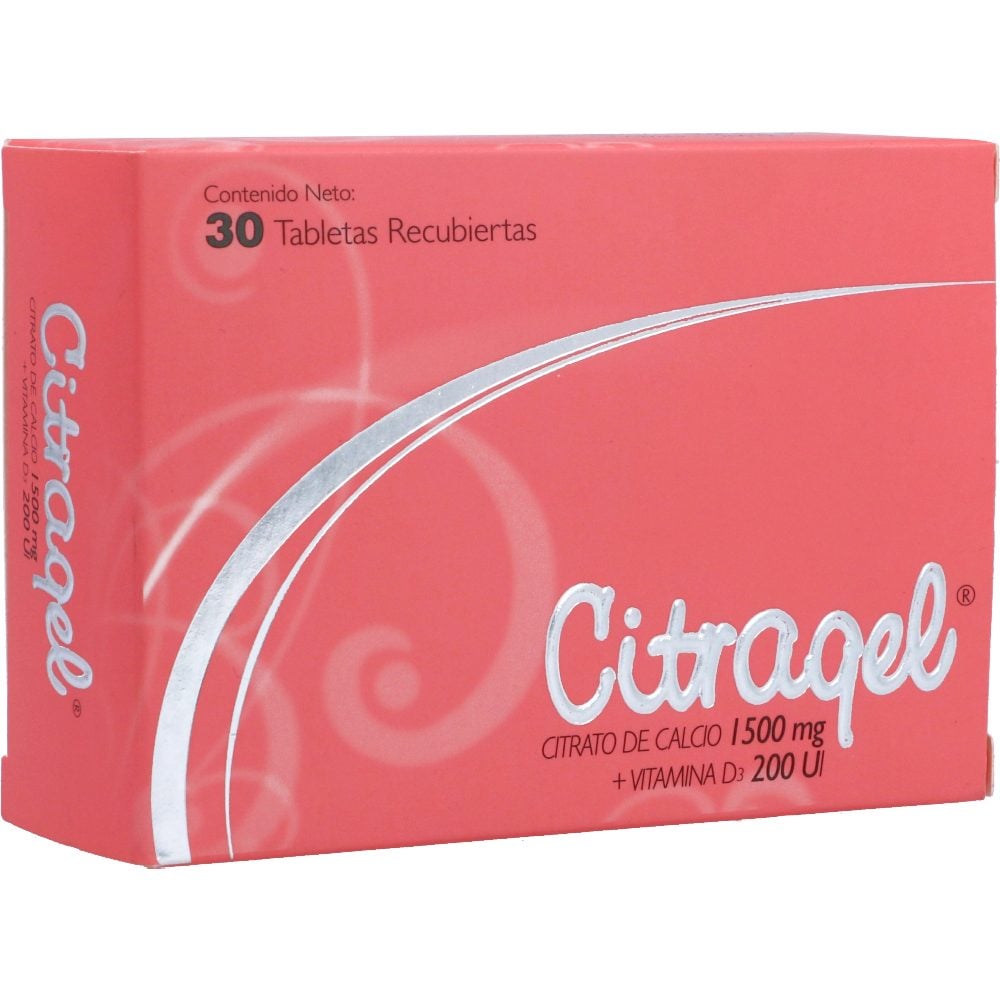 Citragel · 30 Tabletas Recubiertas | Cruz Verde