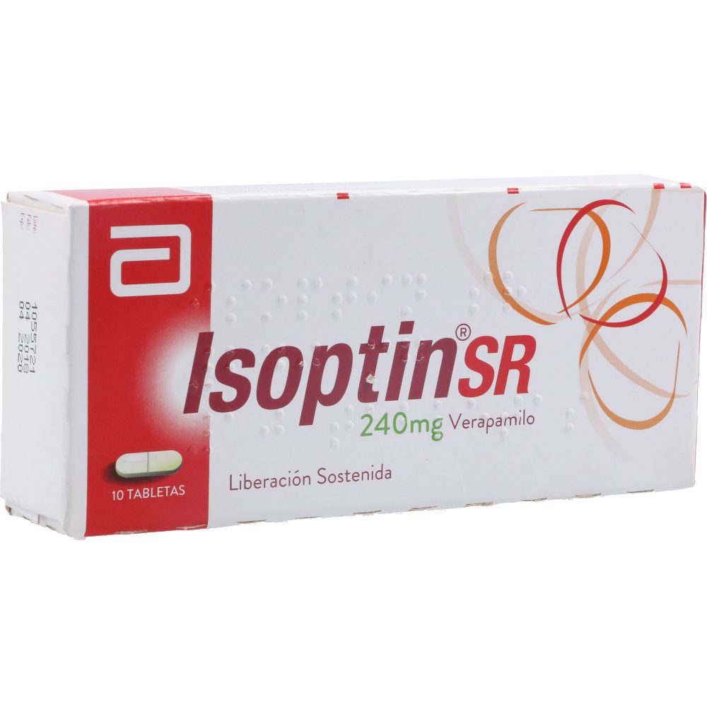 Isoptin Sr 240Mg Caja X 10 Tabletas Liberación Prolongada | Los ...