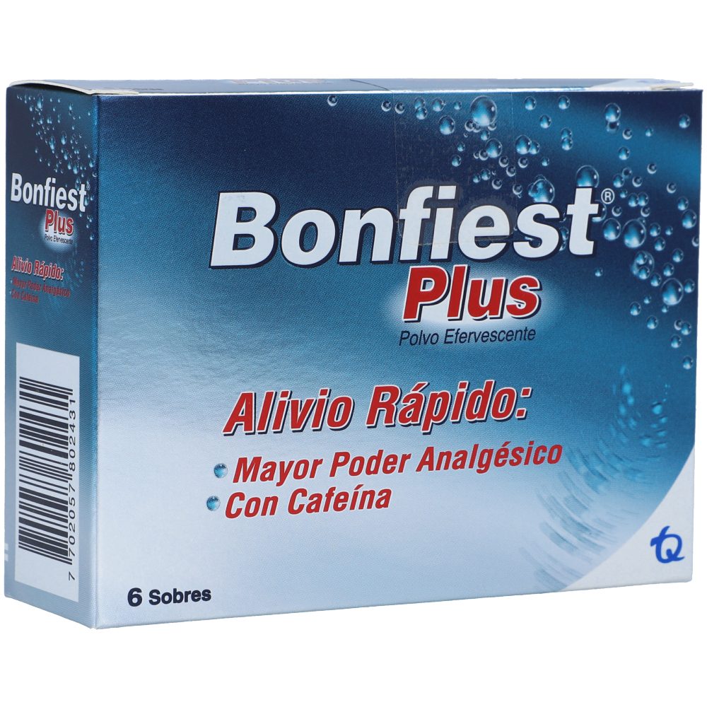 Bonfiest Plus Polvo Efervervescente Caja X 6 Sobres | Los expertos en ...